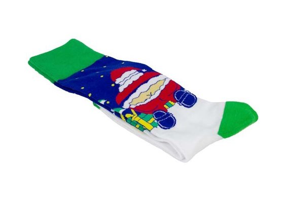 Personalized Cotton Warm Winter Accessories Christmas Decorations Santa Socks