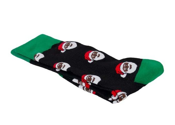 Santa Claus Patterns Warm Winter Accessories Unisex Cozy Christmas Socks For Home