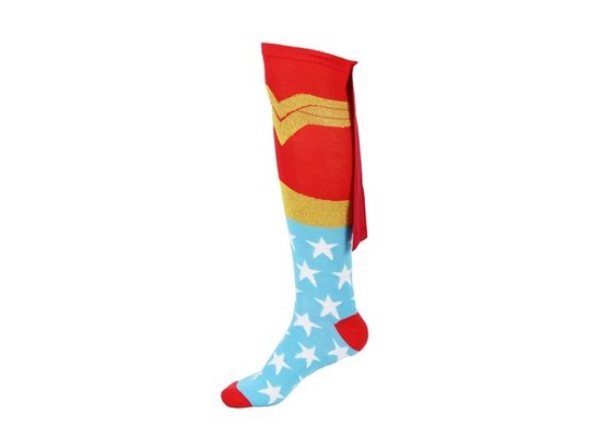 Long Keen High Warm Winter Accessories Mens Christmas Socks With Hand Made Cape