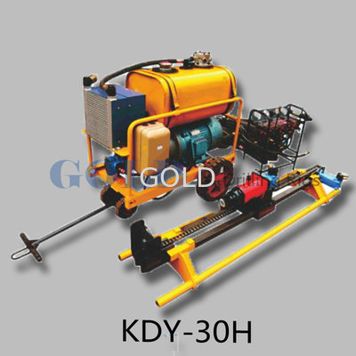 KDJ-200 small underground drilling rig working in tunnel