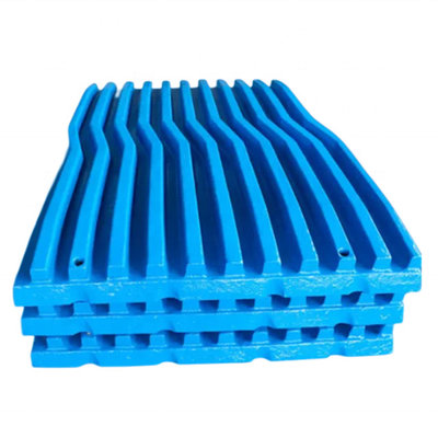 Crusher Wear Parts High Manganese Rock Jaw Crusher Spare Parts Fixed Moveable Jaw Plate