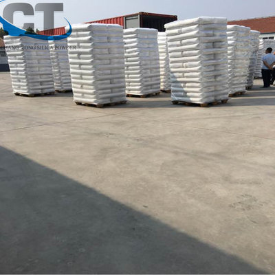 China factory silica quartz sio2 98% circuito integrado material fused silica powder powder electronic sealing material