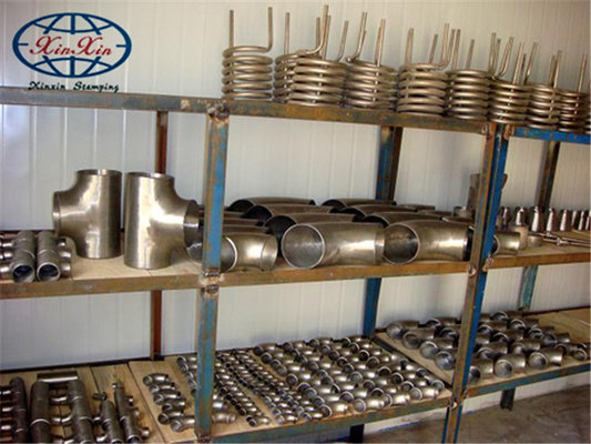 Gr.1 Gr.2 Gr.7 Titanium Fittings , Painted DN15 - DIN 850 Equal Tee