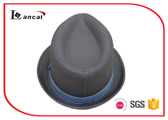 Dark Gray Ladies Trilby Hats