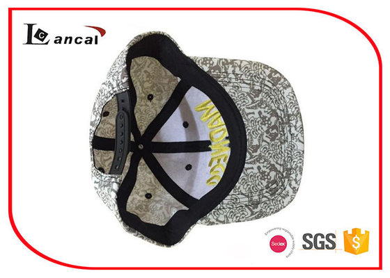 Digital Printing Polyester Baseball Caps Hats , White Baseball Hats For Men