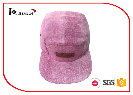 Plain Baseball Flat Caps 5 Panels Summer Sports Baseball Caps For Women