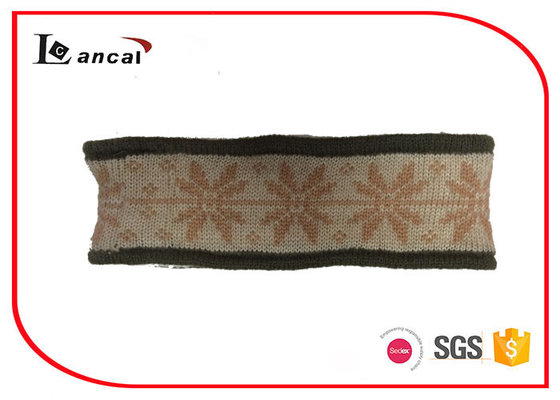 Ladies Knitted Snood Scarf Berber Fleece Lining Washable One Size