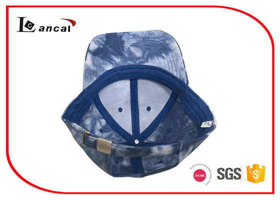 59 cm Head Circumferencefitted Baseball Caps With Printed Washed Canvas Fabric