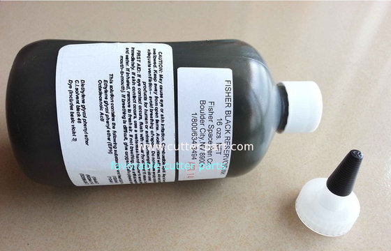 Fisher Black Reservoir Ink 4Oz , Pltooer Ink&Cartridge, Especially Suitable For Plotter & Gerber / Letcra / Investronica