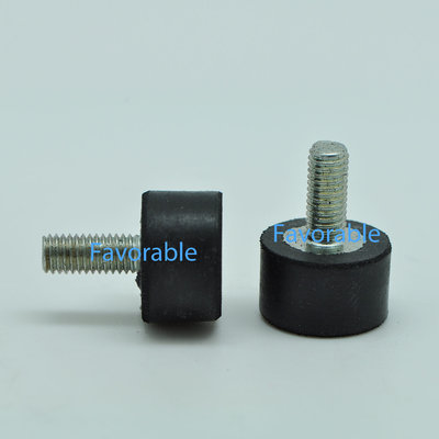 Black Cylindrical Bumper ,  Especially Suitable For Lectra Cutting Machine Parts Vector 5000