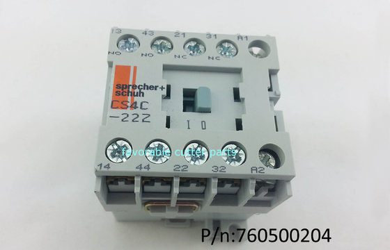 760500204 Cutter Parts GTXL Relay Miniature Control 4 Pole 24VDC , Especially Suitable For Gerber Cutter GTXL