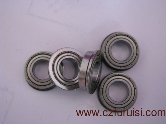 Miniature ball bearings - Flange type with shields