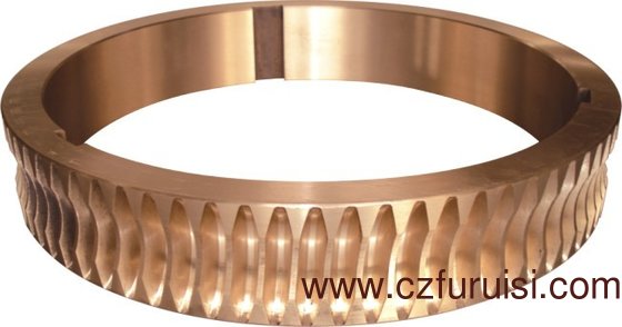 Customized cnc machined precision oem brass gears