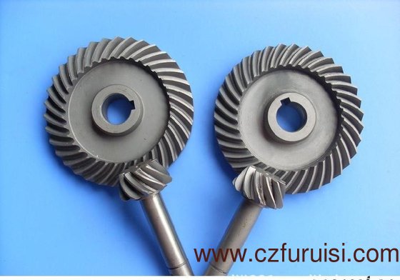 textile machinery parts of bevel gear for reeling machine