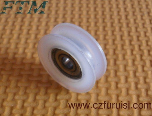 8x31x11.2mm China factory guide bearings v groove