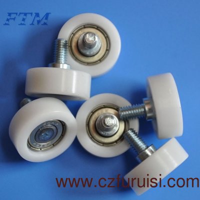 22mm dia v groove widely used sliding bearing pulley