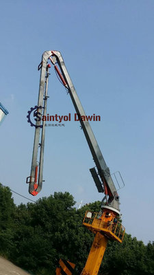 29m 32m 33m Column Tower hydraulic Self-Climbing Jack-up Concrete Placing Boom with 22.7m Column supplier