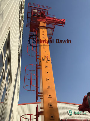 29m 32m 33m Column Tower hydraulic Self-Climbing Jack-up Concrete Placing Boom with 22.7m Column supplier