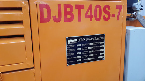 DJBT30 LOVOL Diesel Power Hydraulic Concrete Mixer with Pump 30 cubic meter per hour Capacity supplier