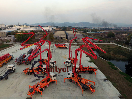 21m 25m 29m 30m 33m 37m Mini Concrete Pump Truck with Placing Arms on Sale supplier