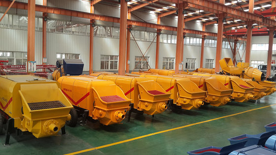 S Valve Concrete Pump with 30 to 80 Cubic Meter Per Hour Pumping Capacity supplier