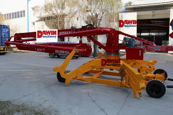 15m light weight trailer mobile concrete placing boom on sale supplier