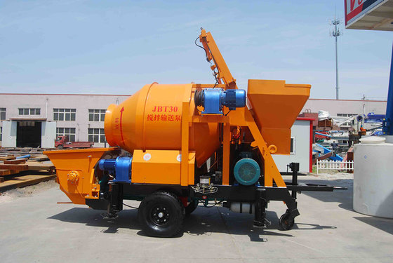 450L Drum Mixer with 30m3/Hr Pumping System All in One Machine supplier