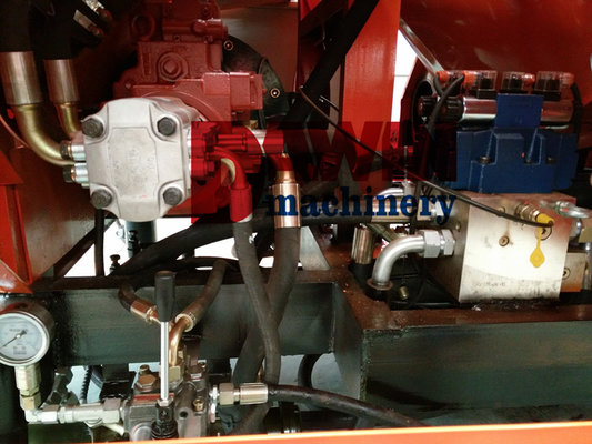 Concrete mixing pump with 450L mixer and 30 cubic meter per hour pumping capability supplier