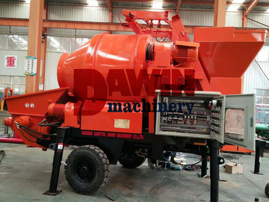 Electric Power All in One Concrete Mixer with Pump 30 Cubic Meters Per Hour supplier
