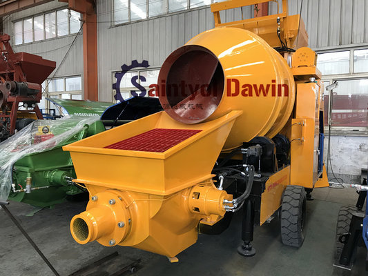 Diesel Concrete Pump with Mixer All in One Machine on Sale supplier