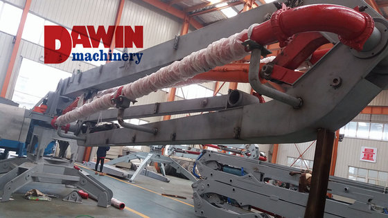 17m 18m 3 Arms Detachable Arms Concrete Placing Boom Placer with Proportional Valve supplier