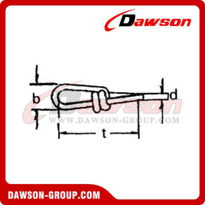 DAWSON DIN5686 Knotted Chain