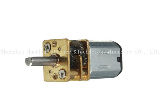 Different Shaft Length Robot Gear Motors Powerful Dc Motors For Door Lock