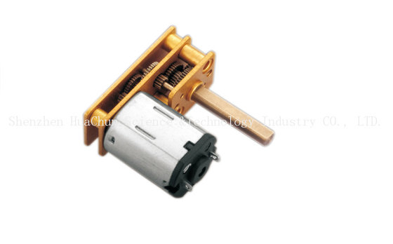 6v 50rpm DC Motor Metal Gear Box For Toy Car , gear reduction gearbox