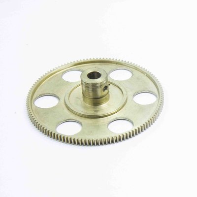 0.05mm Tolerance Pure Metal Bevel Gears , Brass Spur Gears 1 Year Warranty