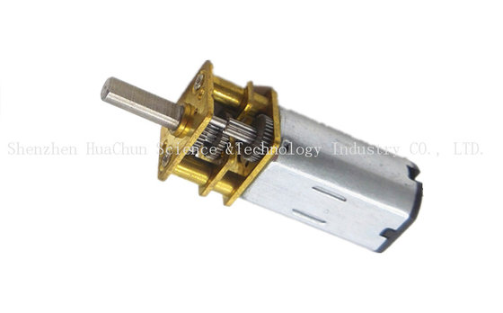 N20 3V 6V 12V 12mm RC Car Gearbox / Micro Metal Gearmotor Brush Commutation