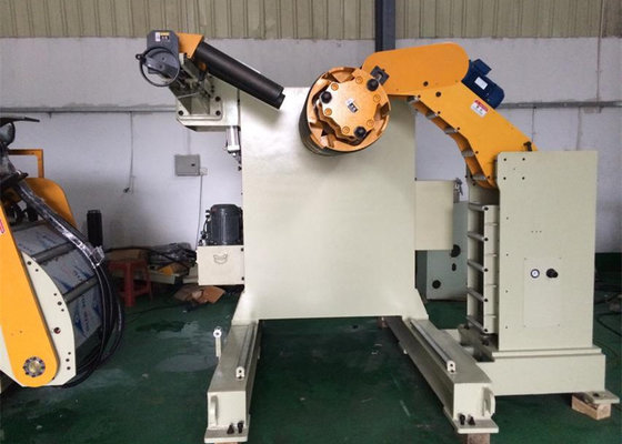 1000mm Brass Sheet Decoiler Feeder Machine For Electron And Electrical Appliance Industry