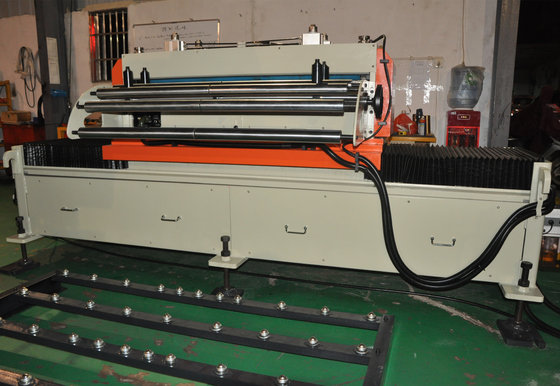 Double Geared Drive Stainless Steel Blanking Line for Automatic Circle Sheets Producing