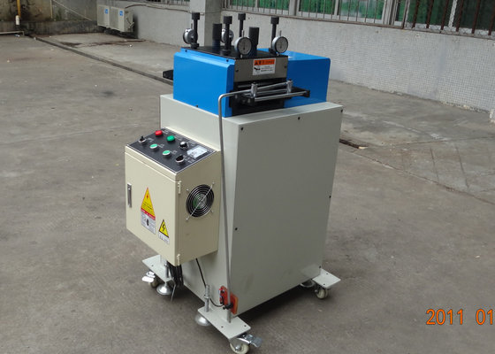 2 Section Type Strip Straightening Machine for Continuous Coil / Separate Plate Metal Sheet