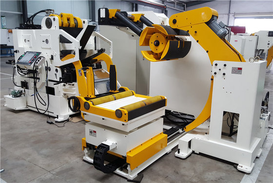 sheet metal handling equipment,decoiler straightener feeder machine with Servo motor with PLC