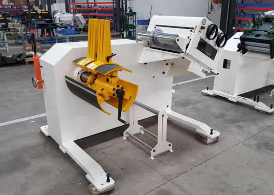 Expansion manuelle de redressage 2 de machine de bobine en métal dans 1 avec 7 PCs redressant le rouleau