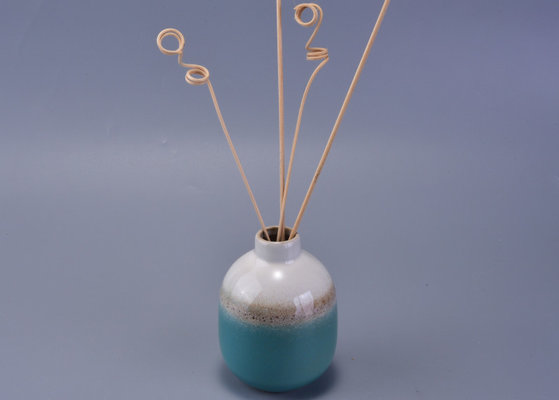 Luxury Ceramic Empty Diffuser Bottles Aromatherapy Home Oil Diffuser Transmutation Glazing Bottle