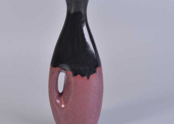 138Ml Custom Shape Pink Ceramic Empty Diffuser Bottles Hand Made Craft