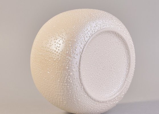 屋内ピンクの内部の陶磁器の蝋燭ホールダーの艶をかけられた粒状物質の陶磁器の蝋燭の瓶