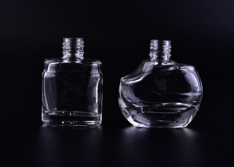 Machine Made Round Perfume Glass Bottles , Glass Diffuser Bottle Eco - Friendly
