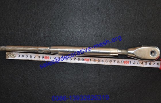 Stainless steel cable netting adjustable tensor