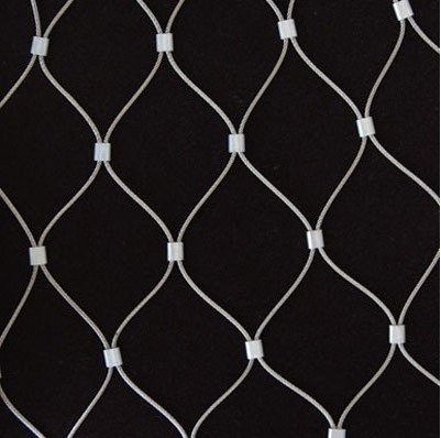 Stainless steel cable netting ceiling