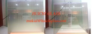 Intelligent glass/smart switchable glass for interior design