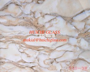 EVA Decorative glass insertion(marble paper)