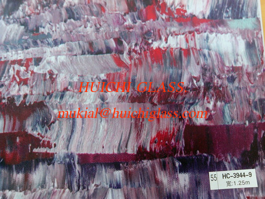 Decorative glass insertion(marble paper)